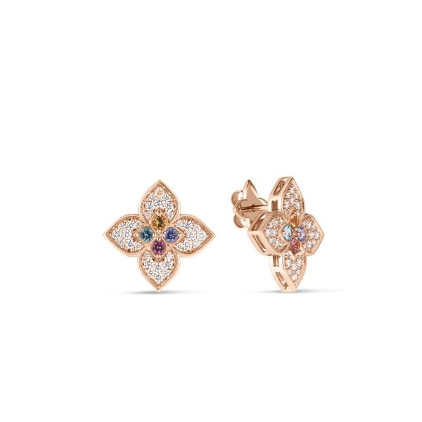 Venetian Princess Diamond and Gemstone Earrings by Roberto Coin – Greis ...