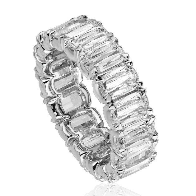Christopher Designs LAmour Crisscut Diamond Eternity Band – Greis Jewelers