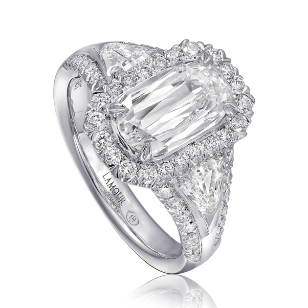 LAmour Crisscut® Diamond Engagement Ring – Greis Jewelers